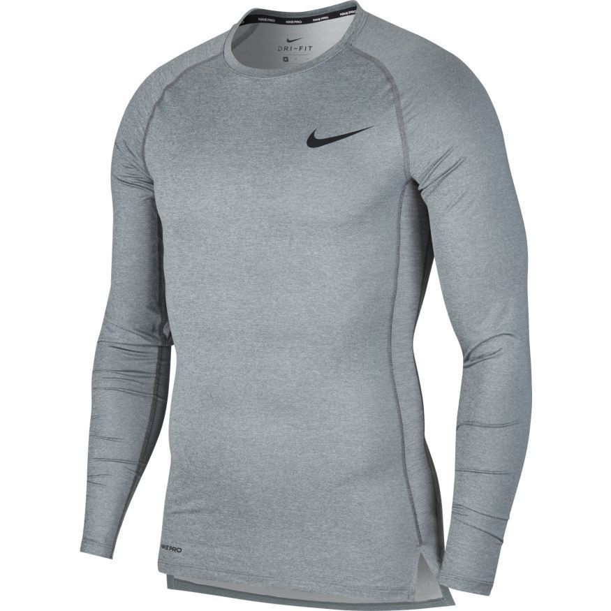 NIKE FUNKČNÍ TRIKO S DLOUHÝM RUKÁVEM PÁNSKÉ - Šedá | Produkty | GAZZA ...